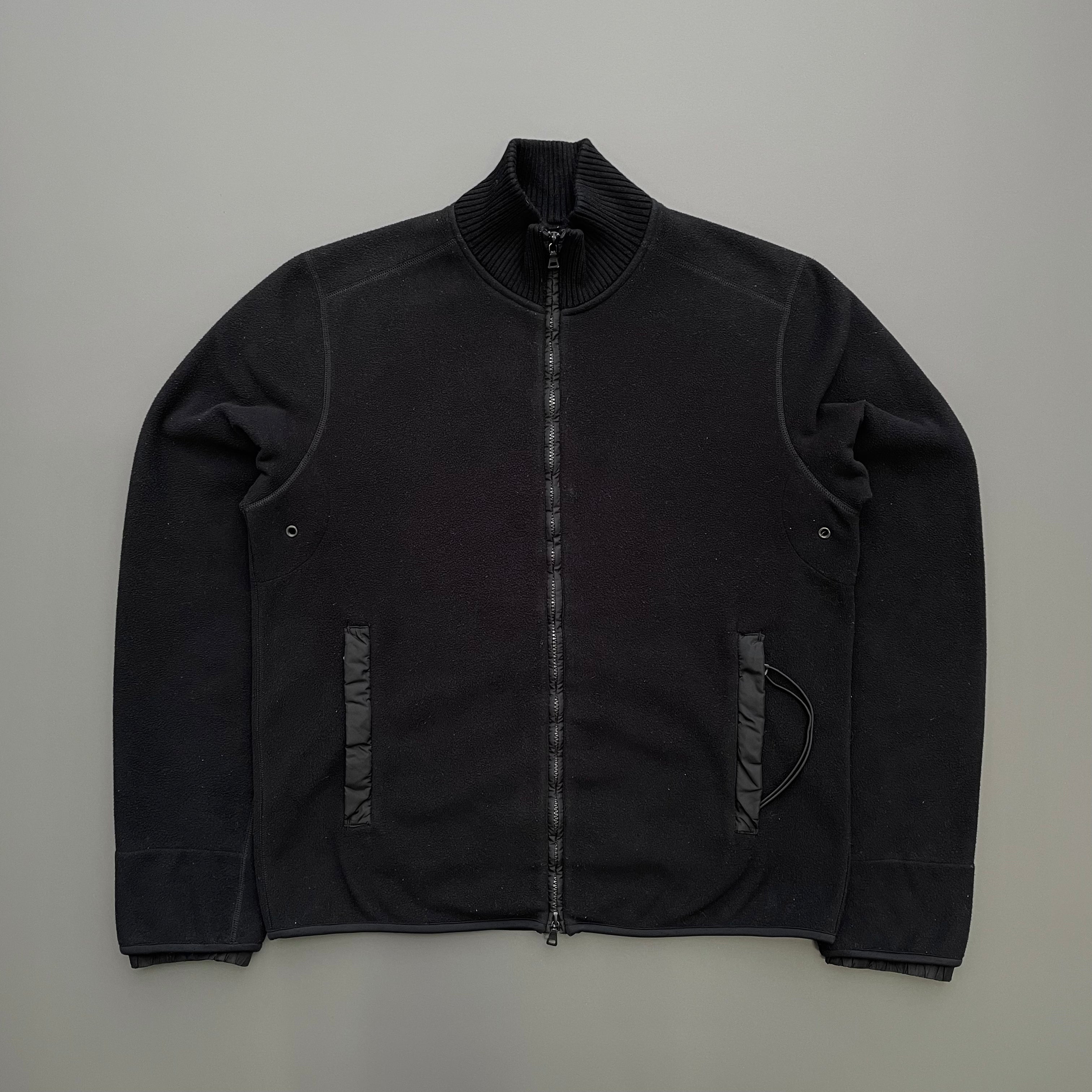 Prada Sport Black 00s Technical Fleece Jacket – ajpg_shop